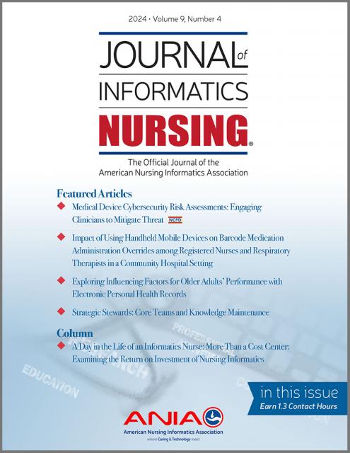 Journal of Informatics Nursing | American Nursing Informatics Association